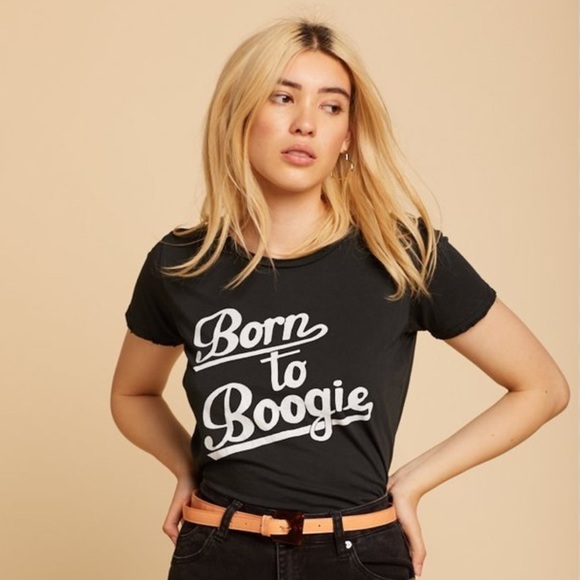Tops | Bandit Brand Born To Boogie Tee | Poshmark